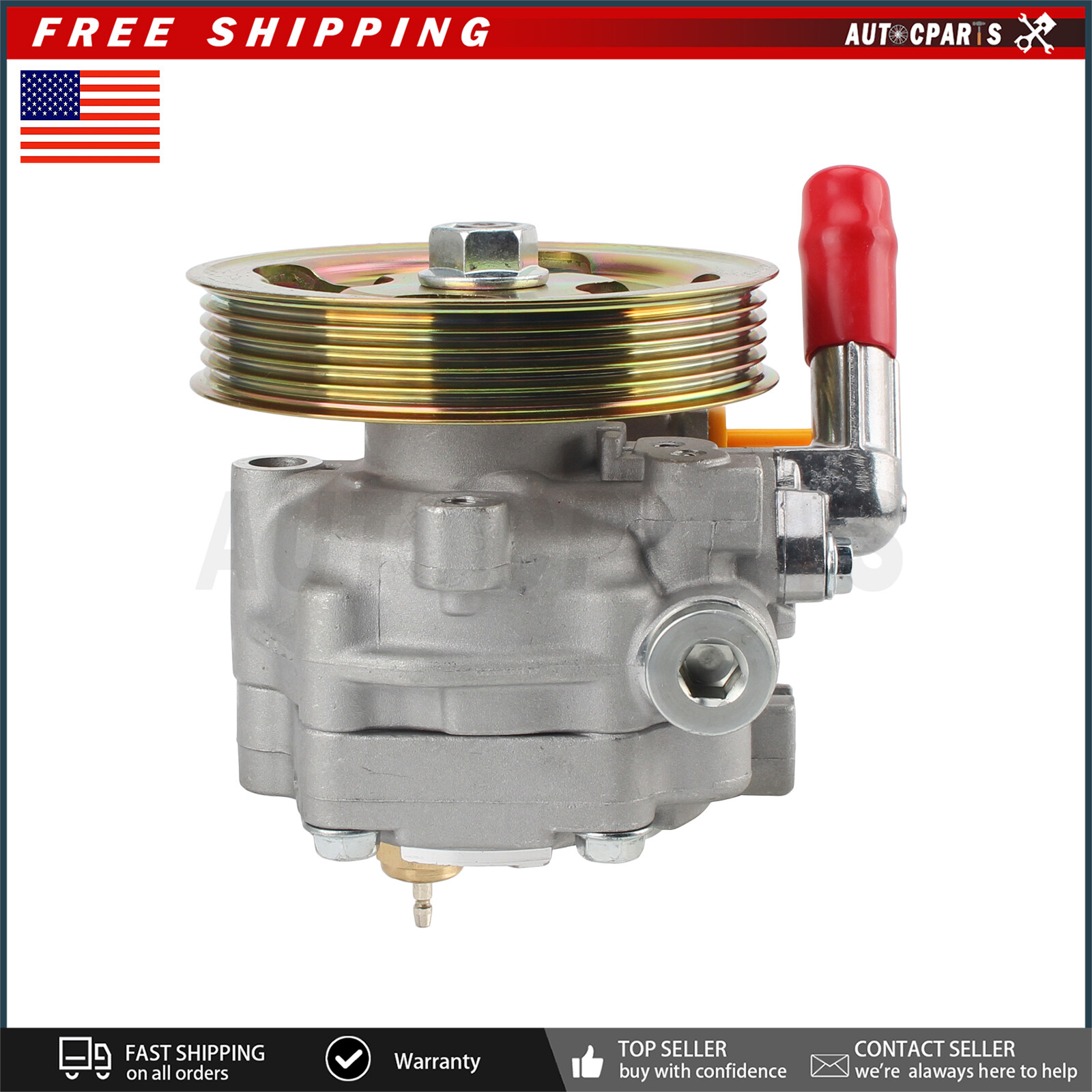 Power Steering Pump For Subaru Impreza WRX STI 34430FE040 34430FE042 ...