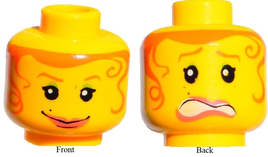 ☀️LEGO GIRL HEAD you pick female women MINIFIG minifigure mini figure ...