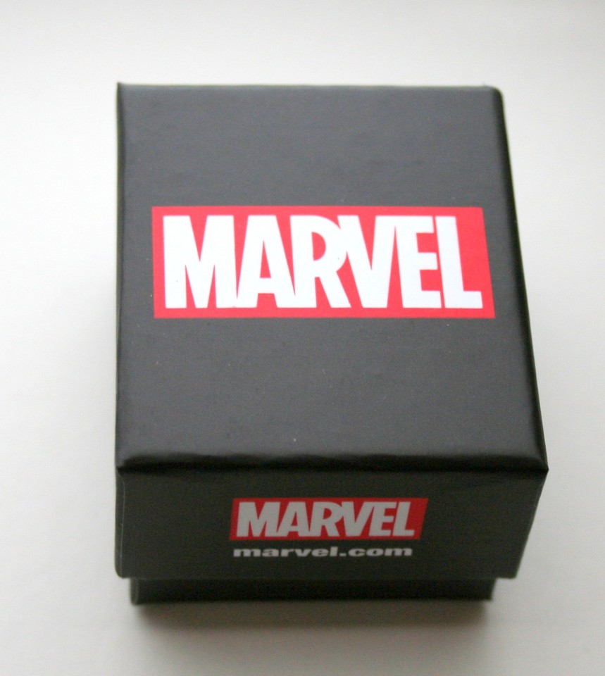 Marvel Comics Iron Man Avengers Arc Reactor Stainless Steel Ring New ...