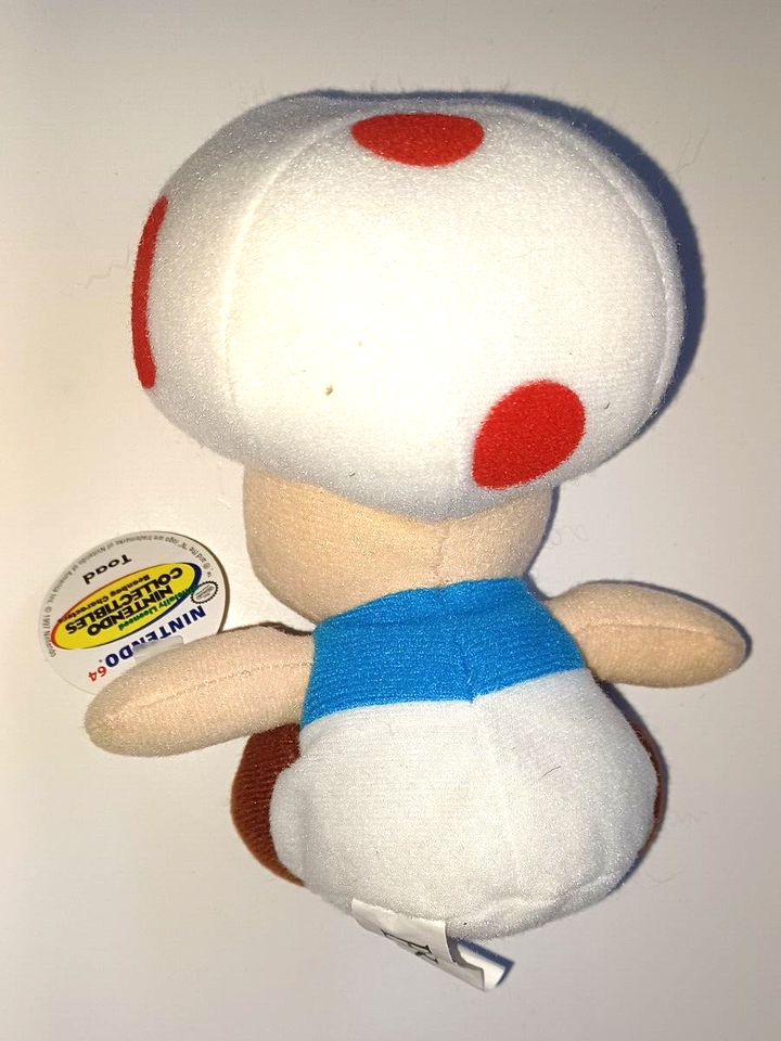 1997 BD&A Nintendo 64 Super Mario Bros N64 TOAD Vintage NWT | eBay