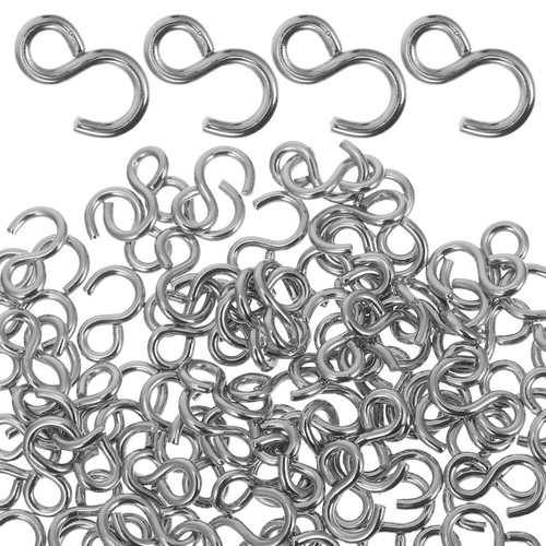 100 Pcs Hook S-hook Tiny Hooks for Crafts Hanger Mini Hanging | eBay
