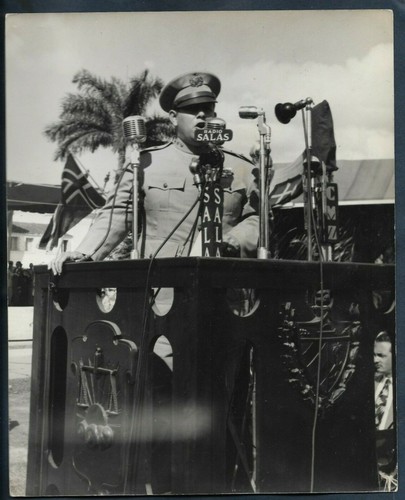 CUBAN BATISTA´S GENERAL RAFAEL SALAS CAÑIZARES´ SPEECH 1950s VTG Press ...