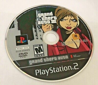 Grand Theft Auto III GTA 3 - PlayStation 2 (PS2) disc only | eBay