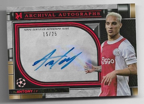 2021-22 Topps Champions League Museum Auto Card : Antony #15/25 | eBay