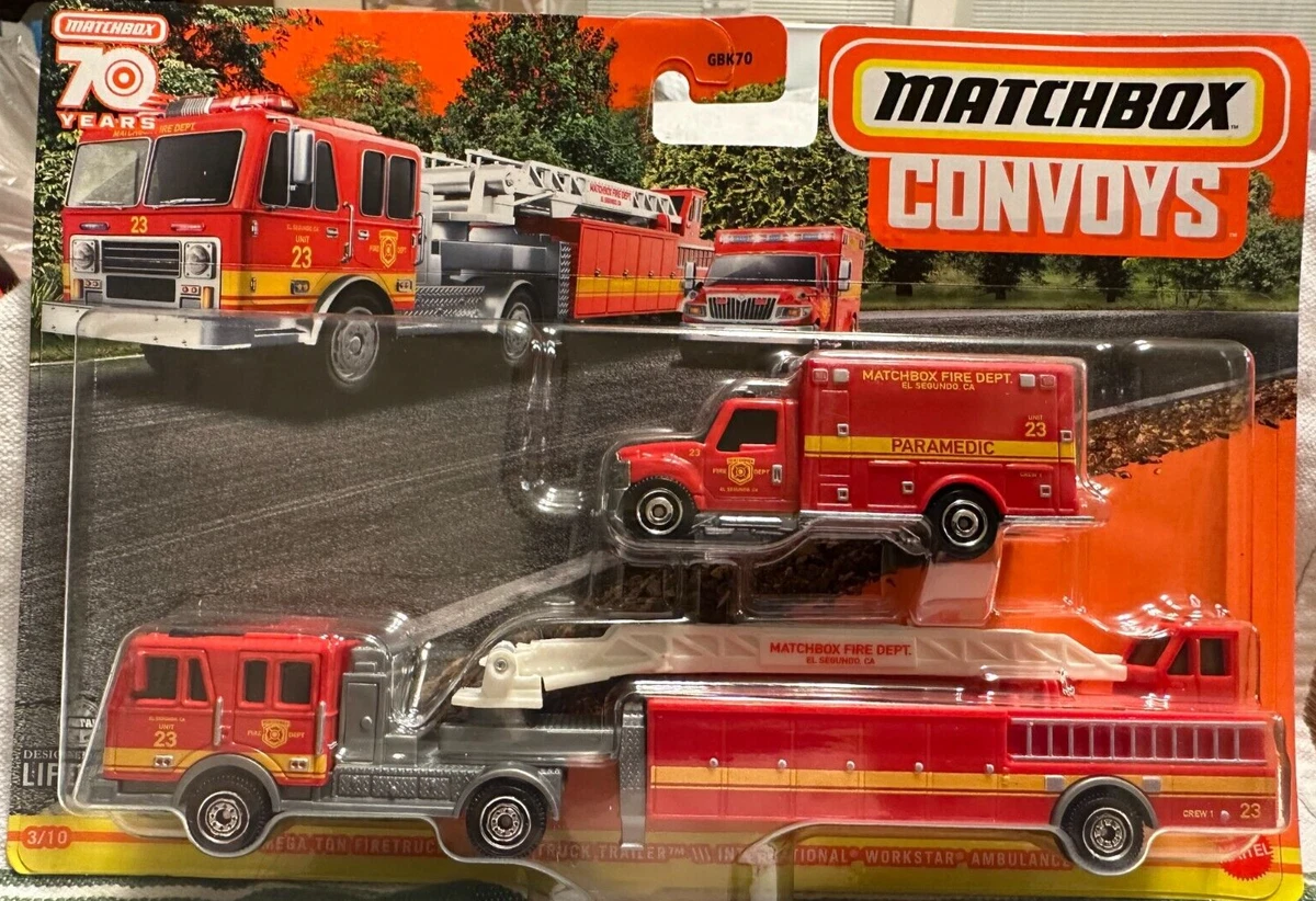 Matchbox Mega Ton Fire Truck