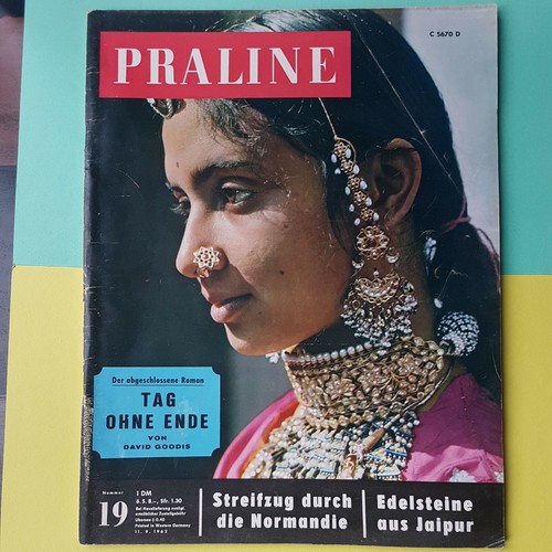 "Praline" Nr. 19/1962, vom 11.09.1962, Zeitschrift, Magazin, sehr guter ...