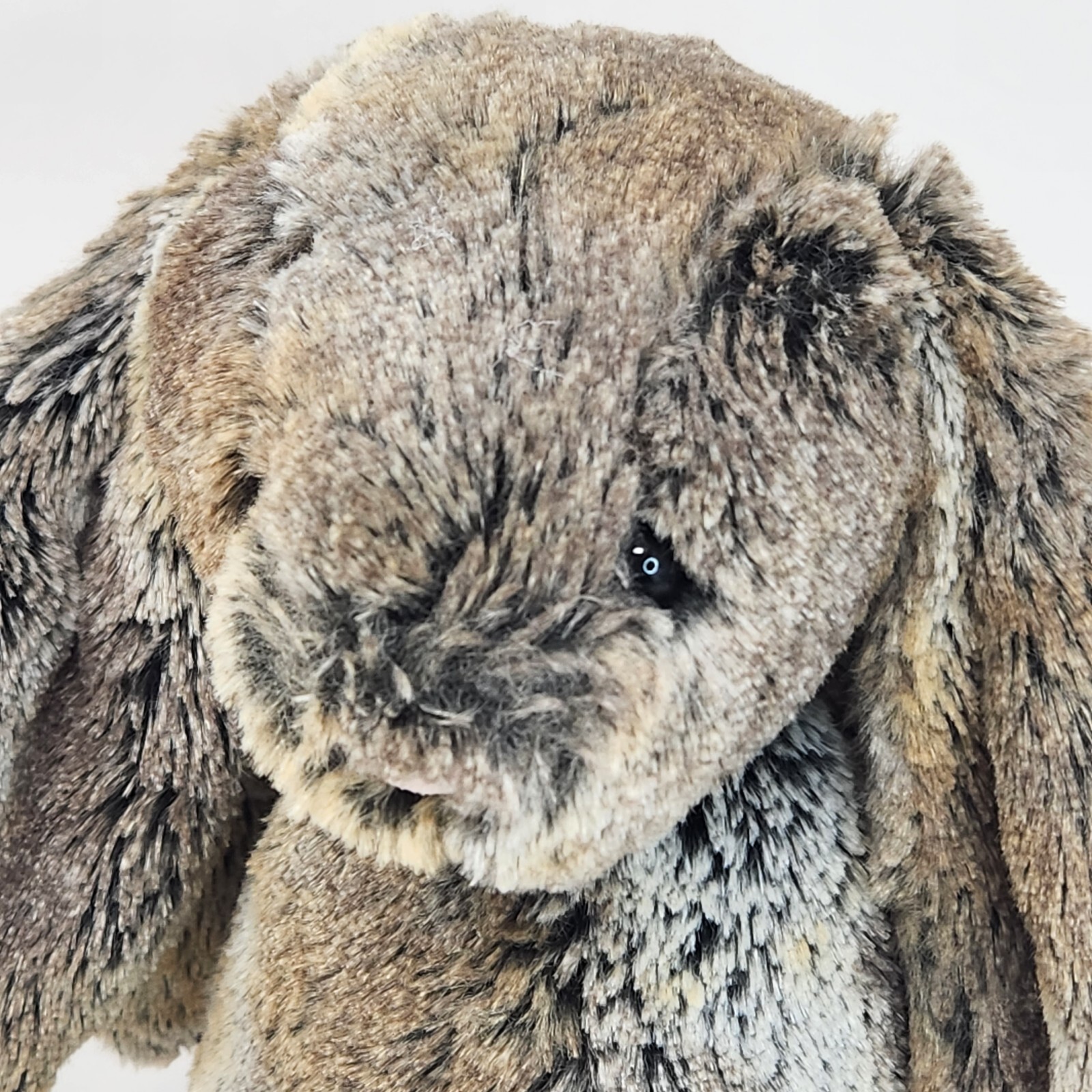 12" JELLYCAT WOODLAND BABE BROWN / GRAY BUNNY RABBIT STUFFED ANIMAL ...