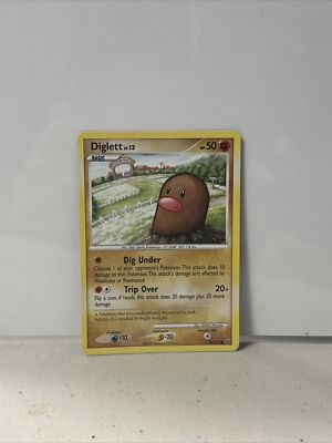 Diglett 72/127 - Platinum - Common - Pokemon Card TCG - NM | eBay
