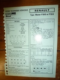 P30D-P35D - Fiche Technique Rvi | eBay