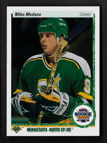 MIKE MODANO 1990 UPPER DECK ROOKIE RC CARD #346 HOF NM-MINT | eBay