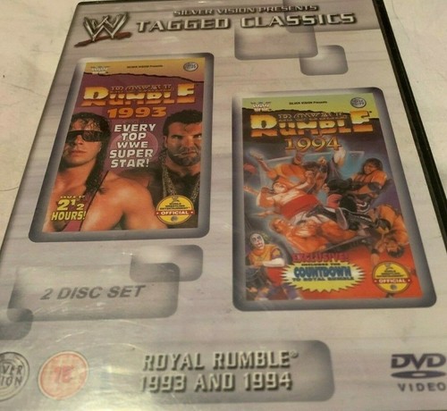 WWE Tagged Classics - Royal Rumble 1993/1994 DVD WWF - Rare Wrestling ...