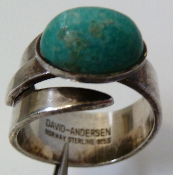 DAVID ANDERSEN MID-CENTURY NORWAY MODERNIST STERLING … - Gem