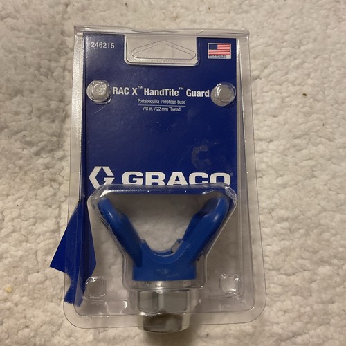 Graco RAC X Spray Tip HandTite Guard (246215) 7/8” 22mm thread | eBay