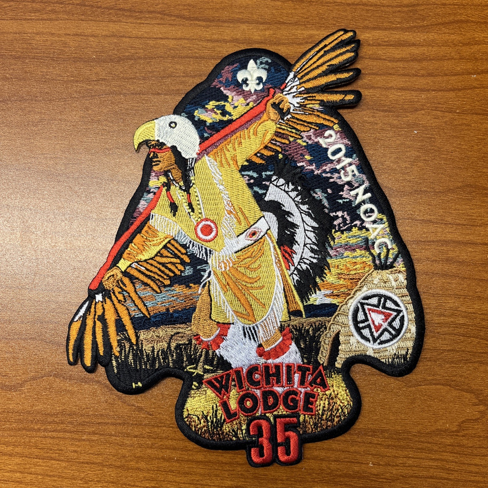 OA Wichita Lodge 35 2015 NOAC Jacket Patch | eBay