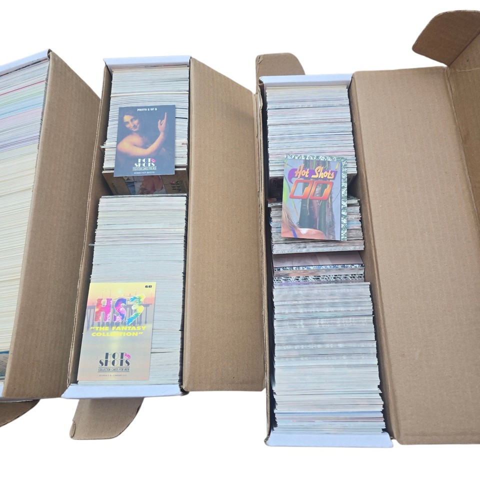 HUGE ADULT TRADING CARD LOT over 5500 Cards Hot Shots | eBay
