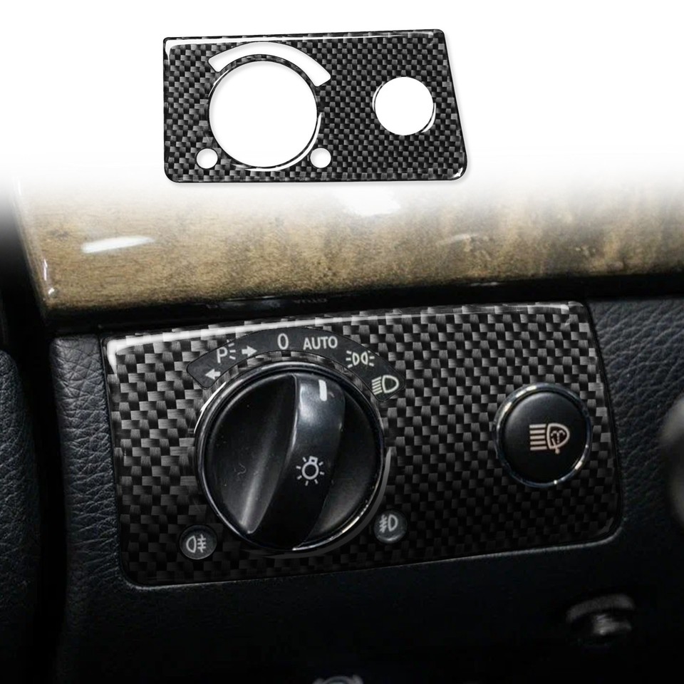 20Pcs Real Carbon Fiber Full Interior Dash Kits For Benz E-Class W211 ...