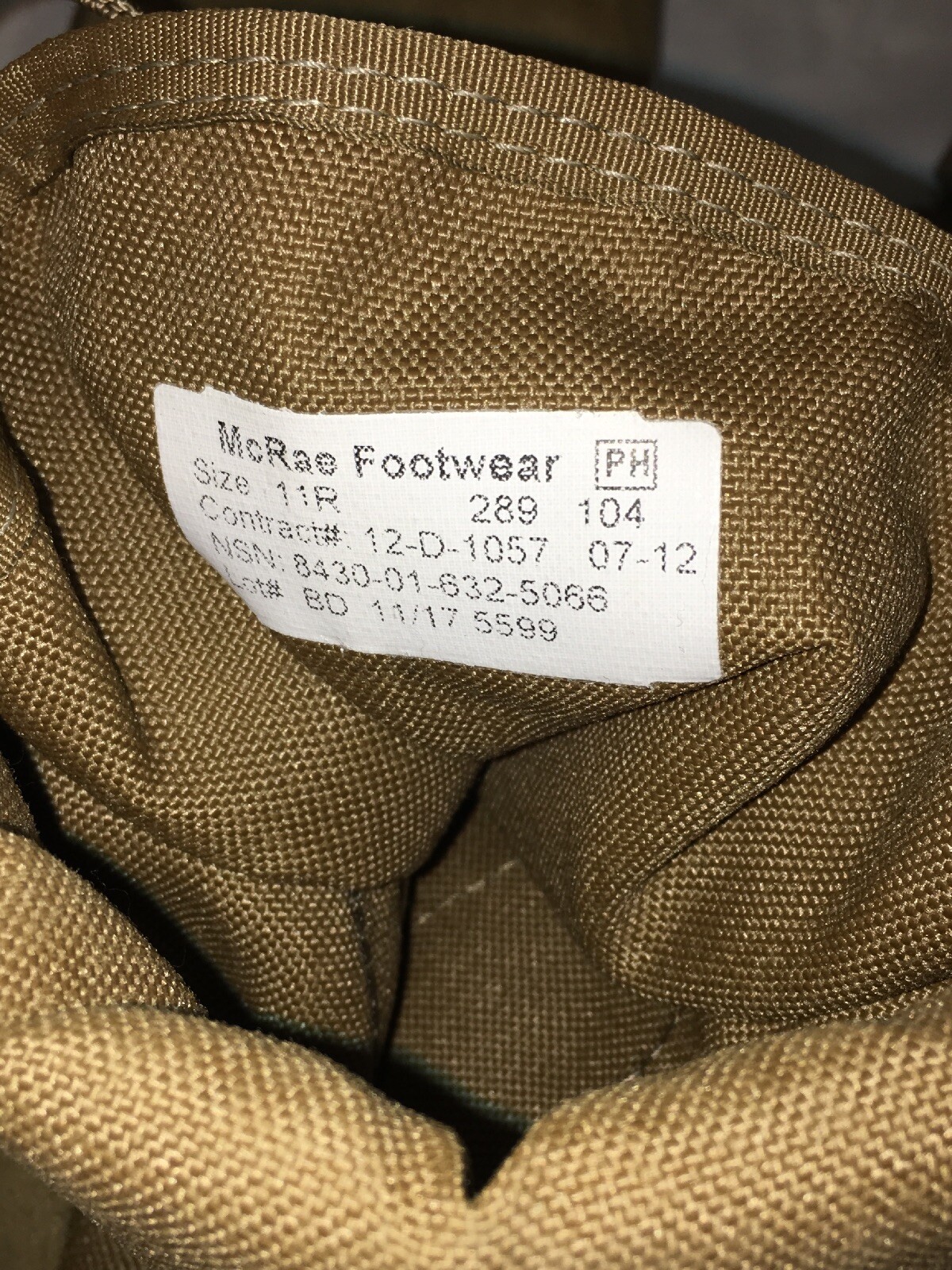 Army Combat Boots, Hot Weather (ACB-HW) Vibram Soles Coyote 11R (LN) for OCP | eBay