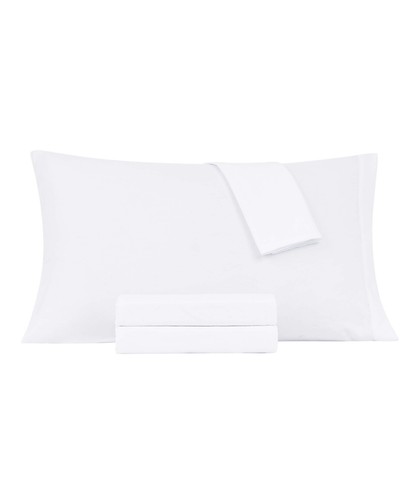 $66 Sanders Drift Collection Garment Washed 4 Piece Sheet Set Queen ...