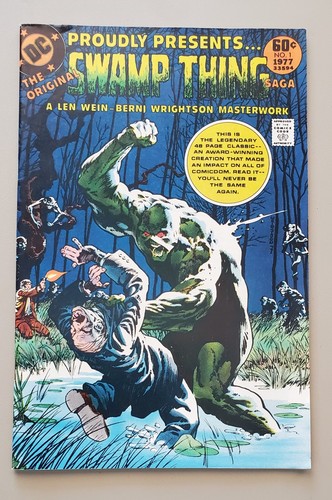 The Original Swamp Thing Saga, 1977, issue 2, comic book | eBay