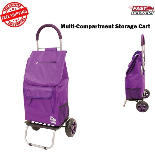 "Versatile Foldable Trolley Cart - Heavy-Duty, All-Terrain, 110 lbs ...