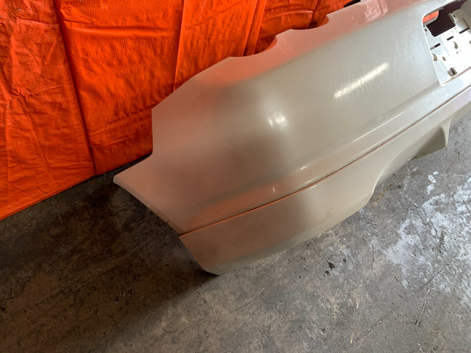 02-04 HONDA INTEGRA DC5 TYPE R - REAR BUMPER W/ OEM REAR LIP - FACTORY ...