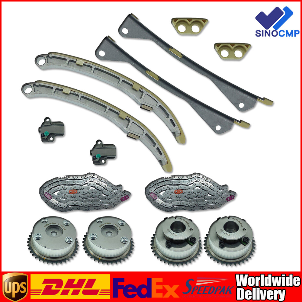 Timing Chain Kit VVT Gear for 2015-2021 KIA Sedona 3.3L 24350-3CGA1 ...