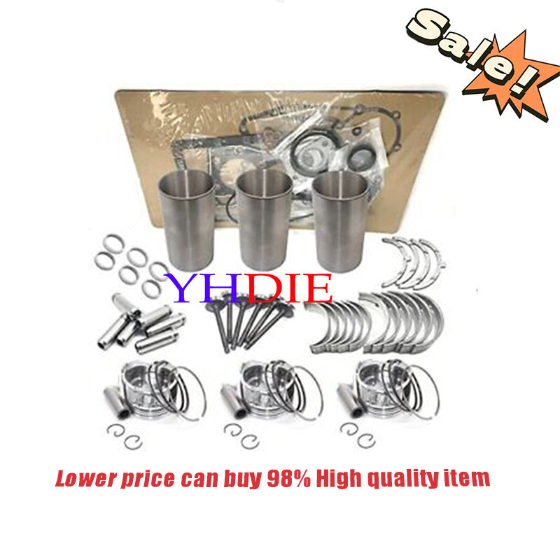 3JH3 3JH3E NEW Overhaul Rebuild Kit Fit For Yanmar Marine Pleasure ...