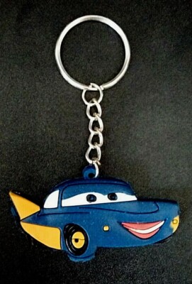 DISNEY CARS PVC RUBBER KEYCHAIN / KEYRING CHARM (4) | eBay UK
