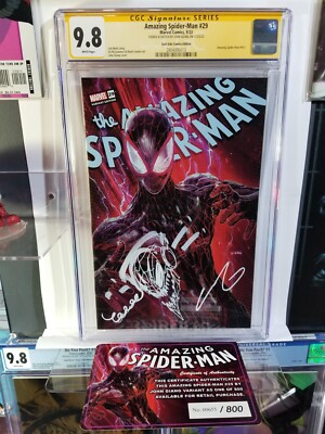 Amazing Spider-Man #29 - CGC 9.8 - SS - SIGNED and SKETCH John Giang ...