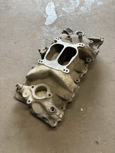 SBC Edelbrock Performer 2101 Intake Manifold | eBay