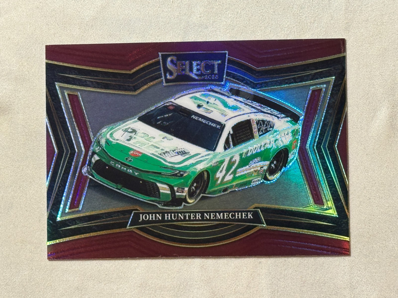 John Hunter Nemechek 2025 Select NASCAR #148 Base Pit Road Blue /175 Price Guide - Sports Card ...