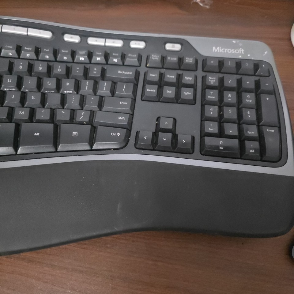 MICROSOFT Natural Ergonomic Keyboard 4000 V1.0 KU-0462 + Palm Lift ...