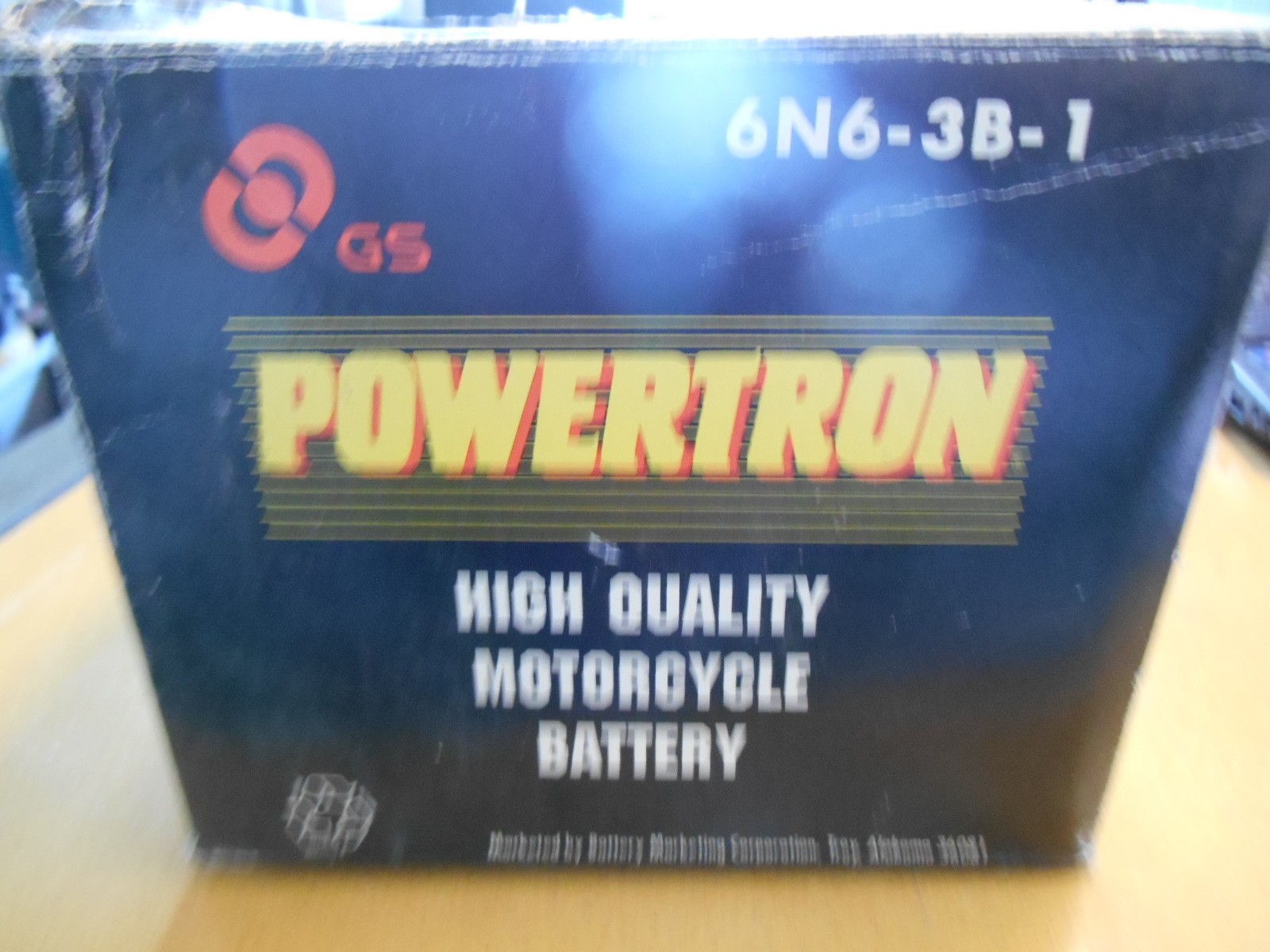 Powertron Motorcycle Battery 6N6-3B-1 6V | eBay