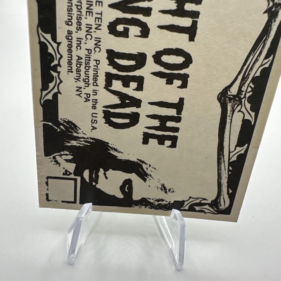 1988 Image Night of the Living Dead Karl Hardman Signed Auto Autograph ...