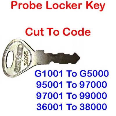 2 x Replacement Probe L&F Lowe Fletcher Locker Lock Key Cut To Code ...