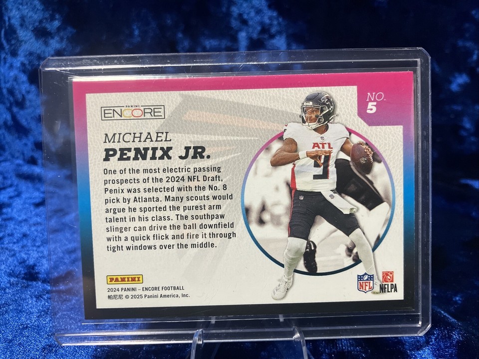2024 Panini Encore- Rookie Aurora Michael Penix Jr. #5 (rc) | eBay