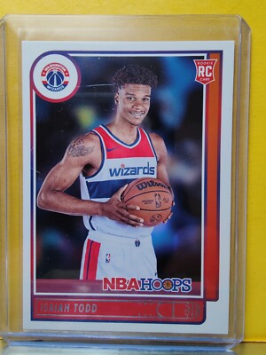 2021-2022 NBA Hoops RC Isaiah Todd Wizards Rookie no. 241 | eBay