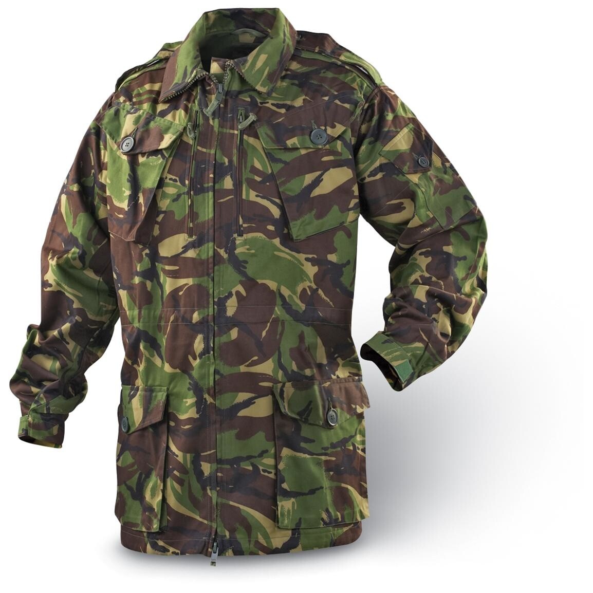 British DPM Temperate Camo Smock/Field Jacket, L/L, G… - Gem
