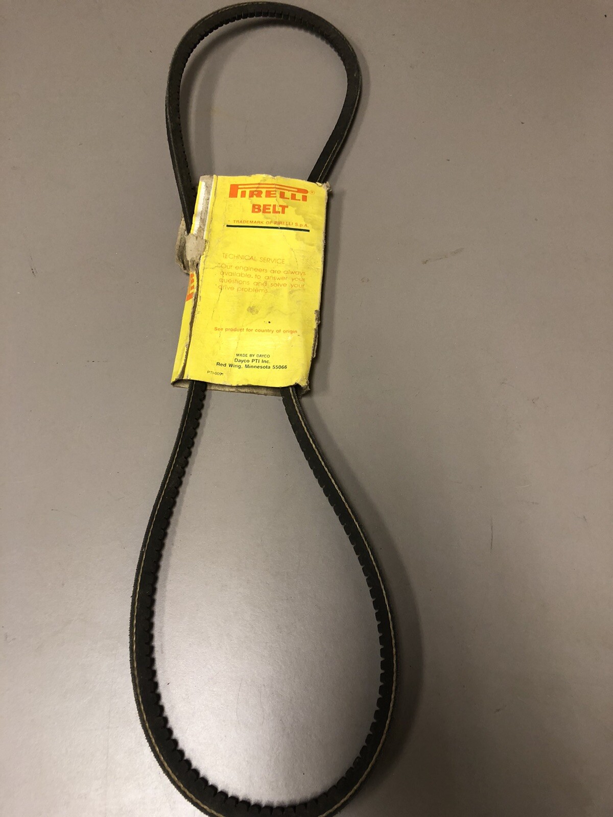 Pirelli 3VX500 Cogged V-Belt New Old Stock! | eBay