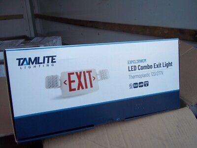 TAMLITE EXIT LIGHT P/N EXPCL2RWEM | eBay