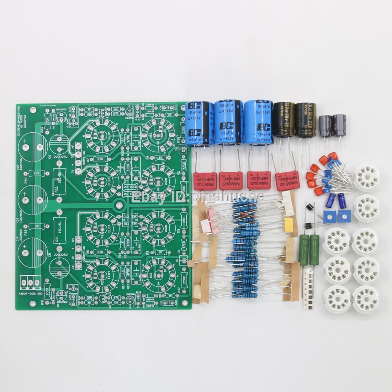 HiFi EL84 Stereo Tube Amplifier Board PP Push-Pull Power Amp Kit 13W | eBay