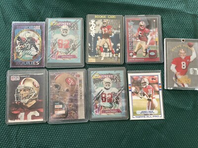 San Francisco 49ers Card Lot Montana Rice Young Garcia Rookie | eBay