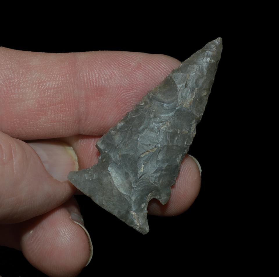 ENSOR CORYELL CO TEXAS AUTHENTIC INDIAN ARROWHEAD ARTIFACT CULPEPPER ...