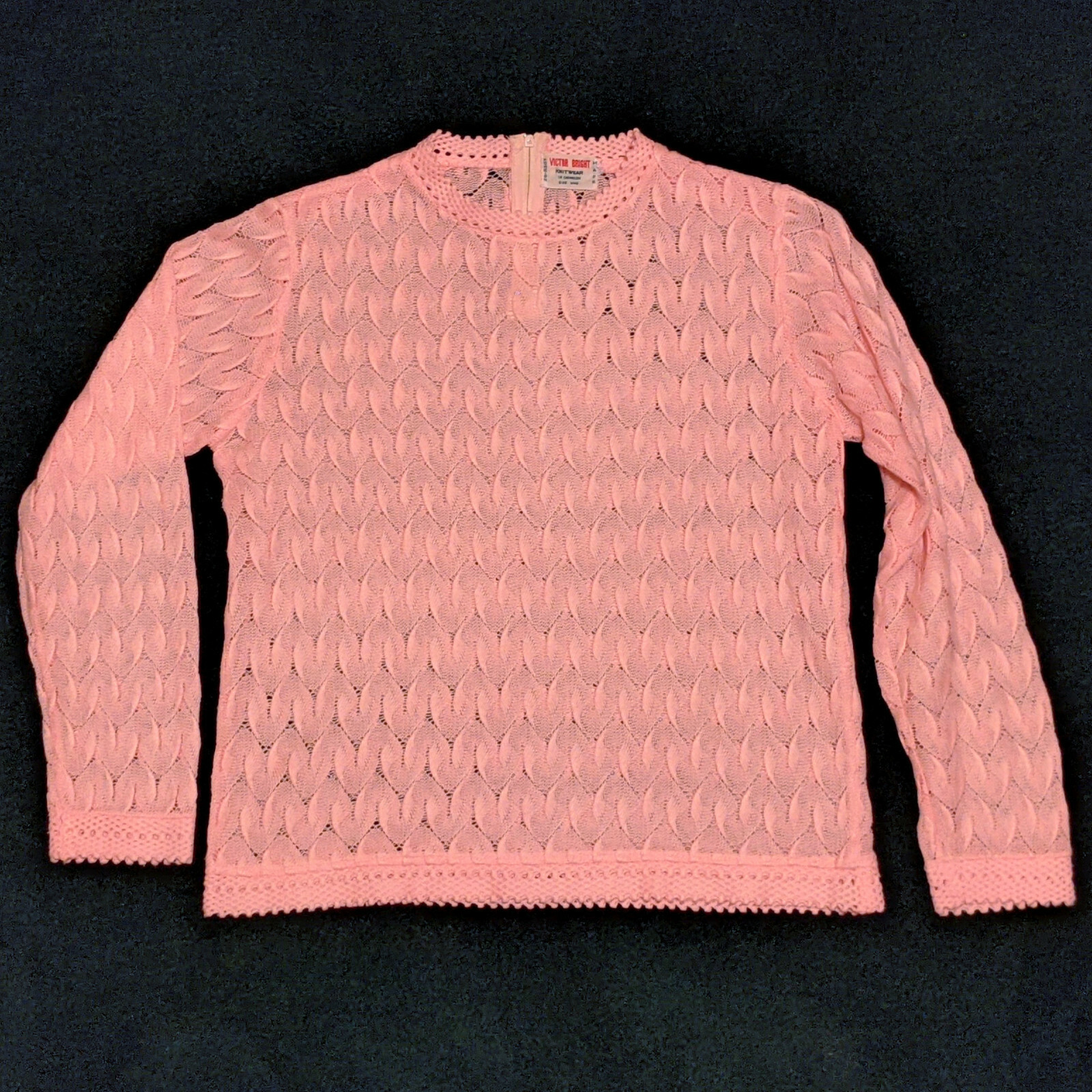 Vintage 1960s Women's Size S Candy Pink Victor Bright… - Gem