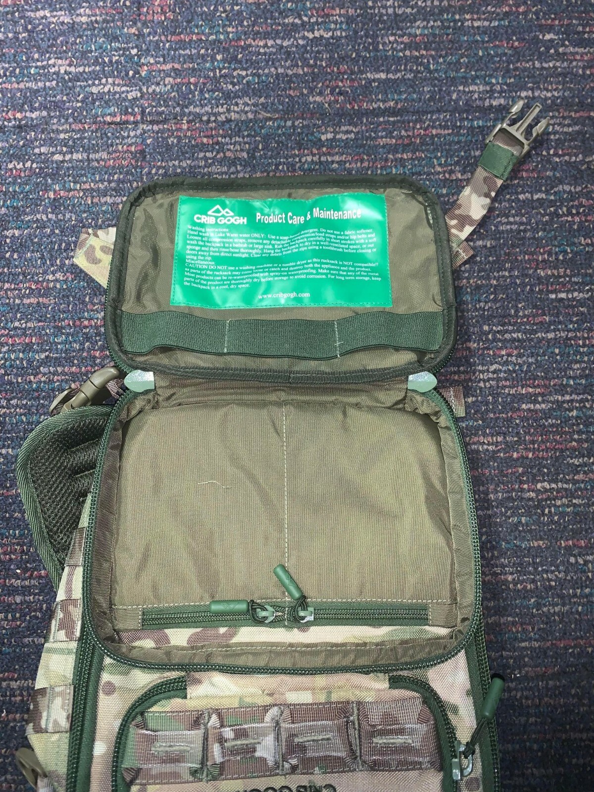 New Crib Gogh MTP Day Sack, Go Bag, Bugout Bag - Airsoft - Milsim - PMC ...