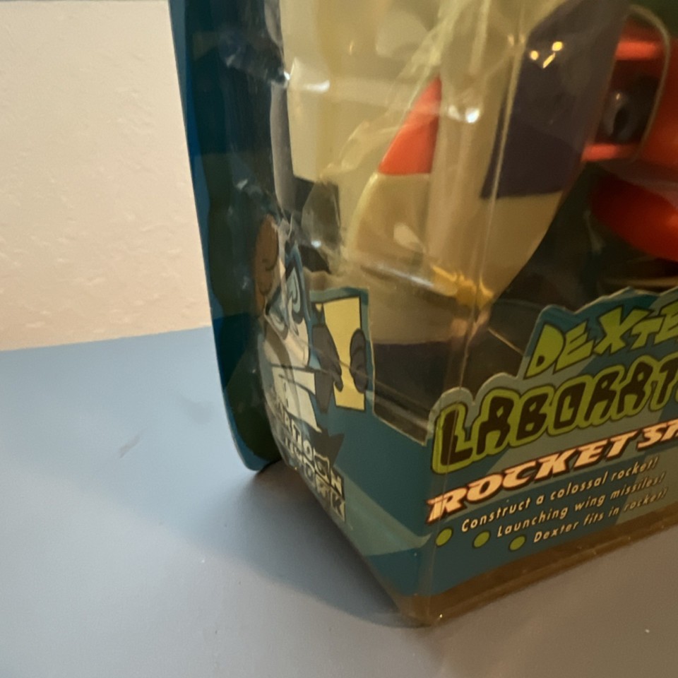 Trendmasters Dexter's Laboratory Dexter Rocket Ship Boxed Figure 1999 ...