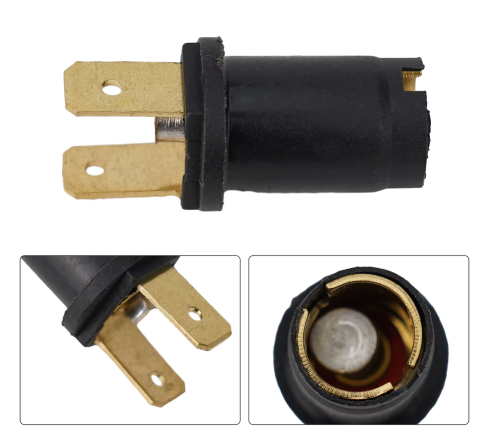 Universal Push Fit Bulb Holder For BA9S Bulbs - Dash Board & Lighting ...