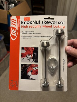 Delta KnoxNut Skewer Set High Security Bicycle Wheel Locking UPC ...