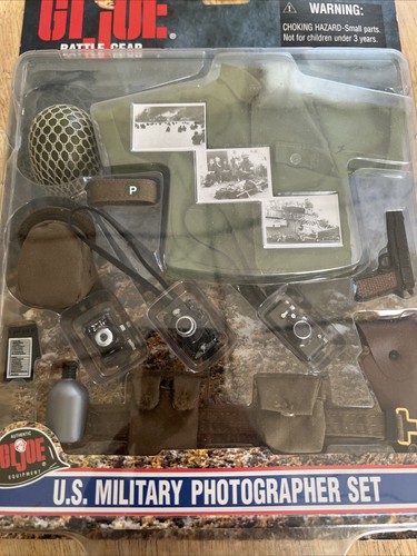 Hasbro GI Joe: U.S. Military Photographer Battle Gear Accessory Set for ...