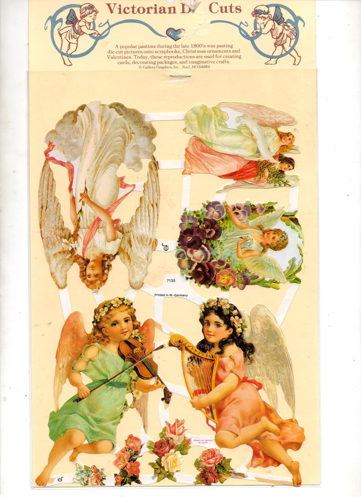 Victorian Die Cuts Decals 4 Sets | eBay